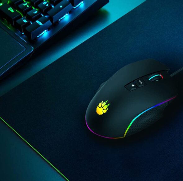 CLAW Chuff Wired Gaming Mouse With 6 RGB Backlight Modes